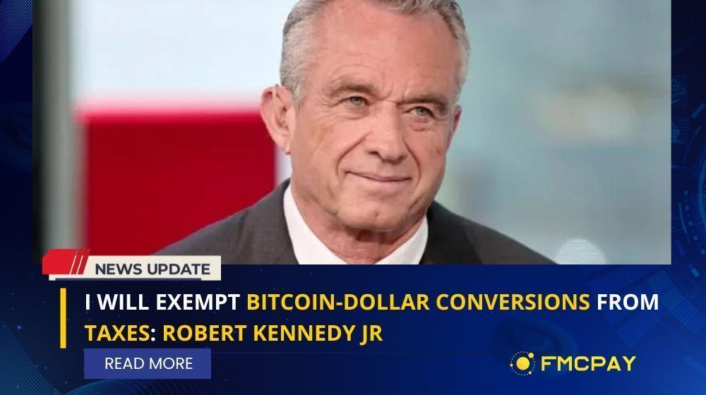 Robert Kennedy Jr. Promises Tax Exemption For Bitcoin-Dollar ... Robert Kennedy Jr. Promises Tax Exemption For Bitcoin-Dollar ...